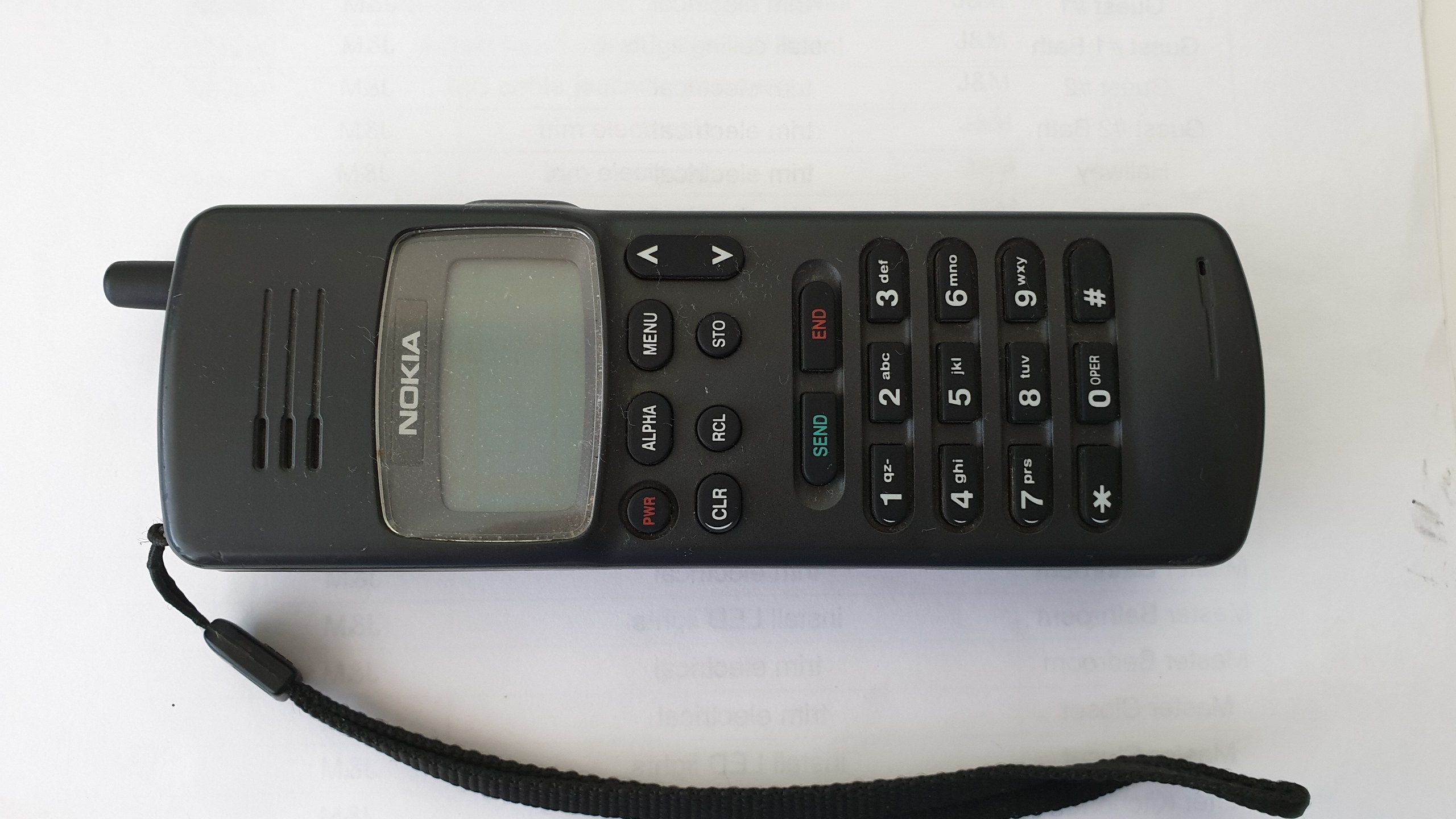 NOKIA » Nokia 211 - 1992